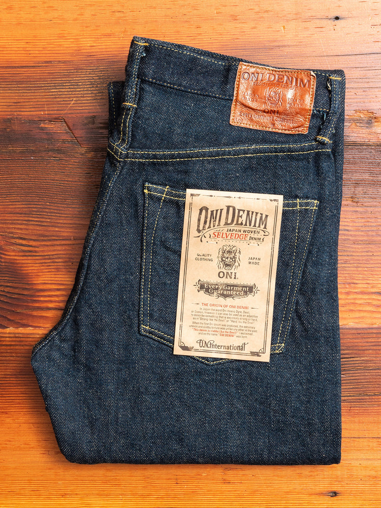 288ZR "Secret Denim" 20oz Selvedge Denim - Classic Straight Fit – Blue ...
