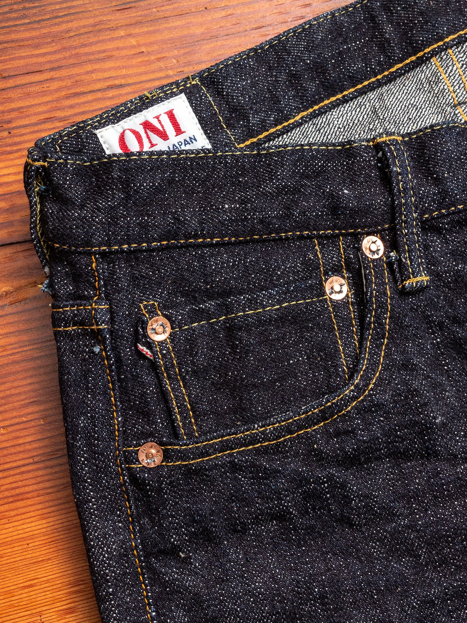 585XX "Low Tension" 16.5oz Selvedge Denim - Slim Straight Fit – Blue ...