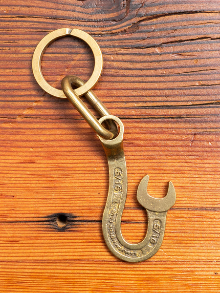 Brass Key Holder in Gold – Blue Owl Workshop