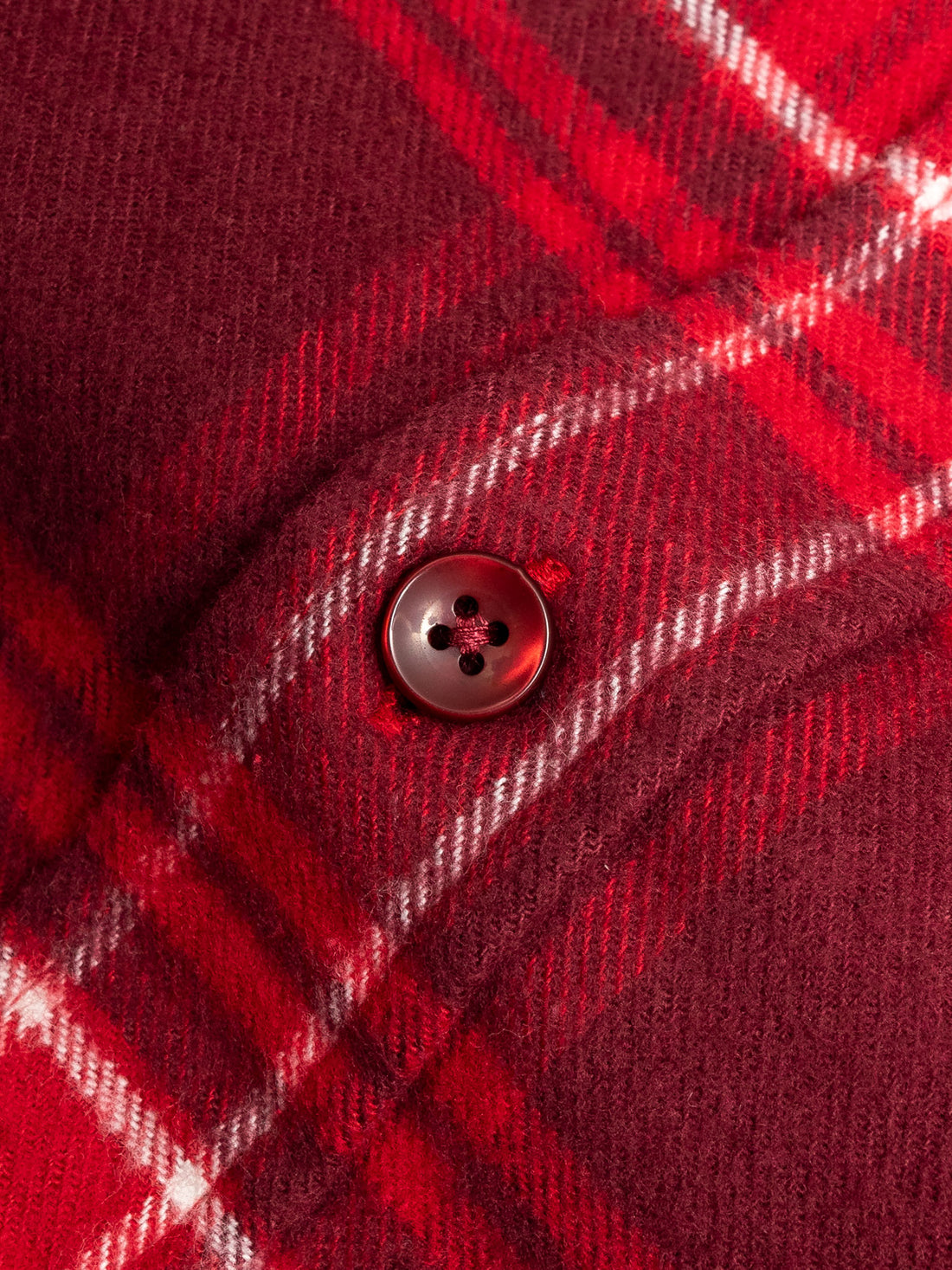 Redish Button-Up Shirt in Red – Blue Owl Workshop