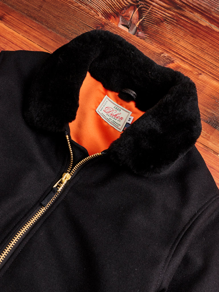 Flyers Club Jacket in Black – Blue Owl Workshop