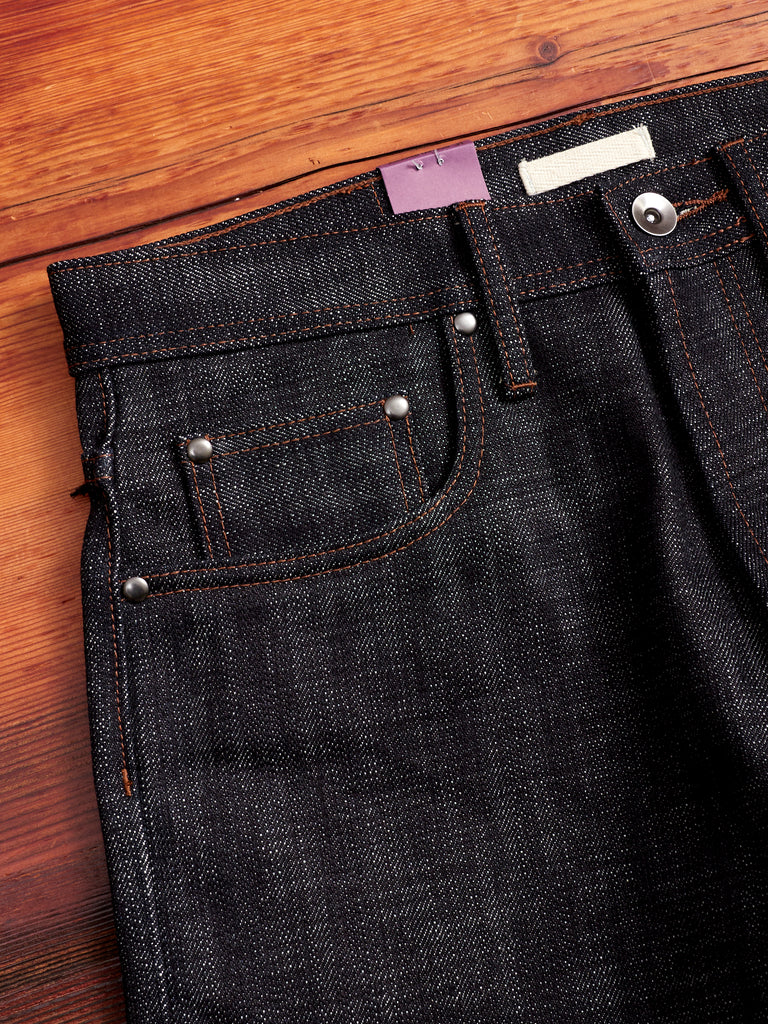 UB670 Big Slub 22oz Selvedge Denim - Relaxed Tapered Fit – Blue Owl ...