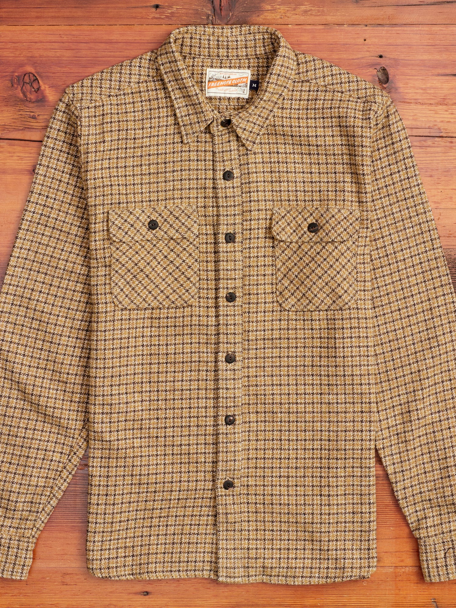Jepson Work Shirt in Tan – Blue Owl Workshop
