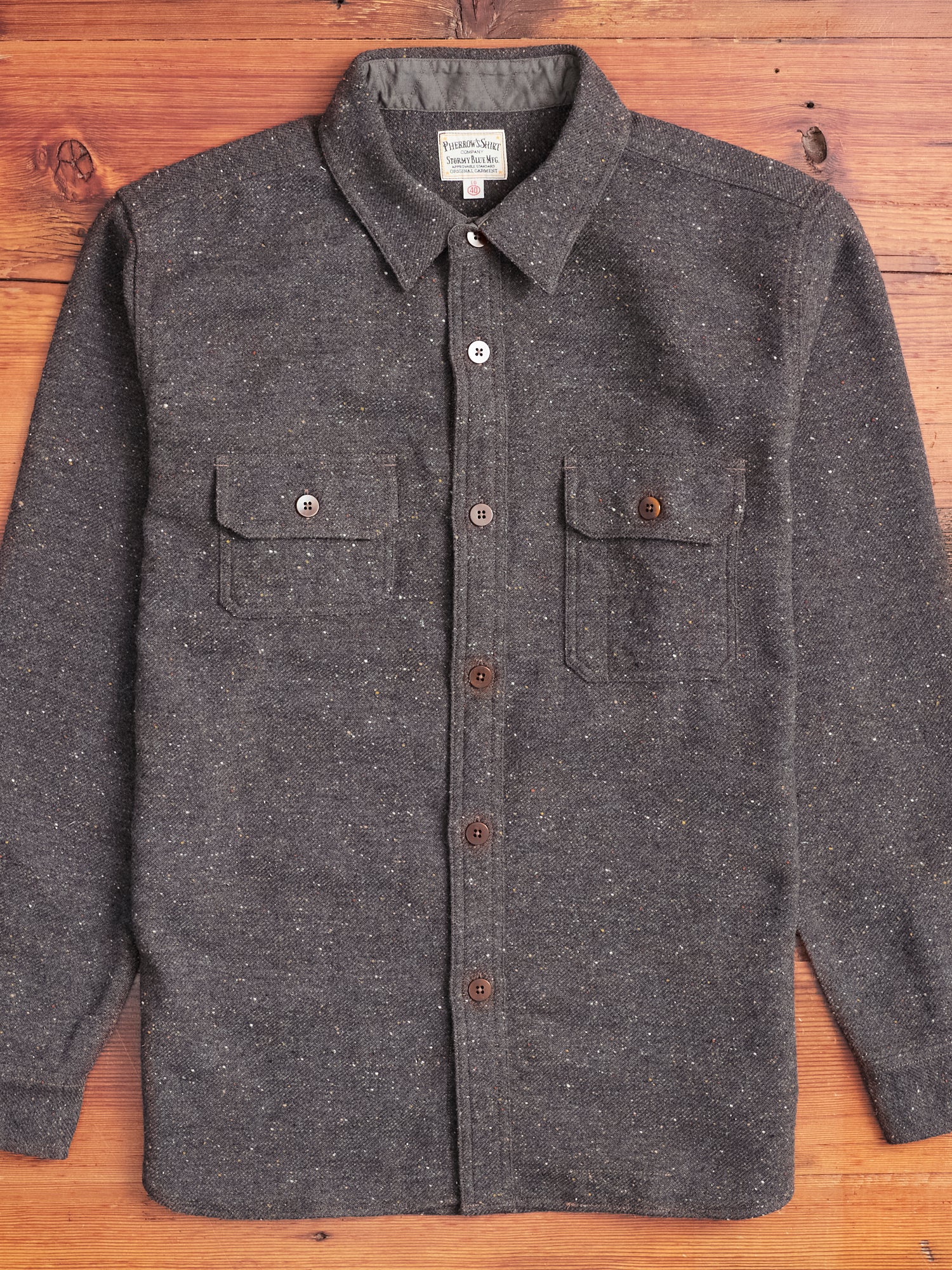 Hunting Nep Flannel in Grey Wool – Blue Owl Workshop