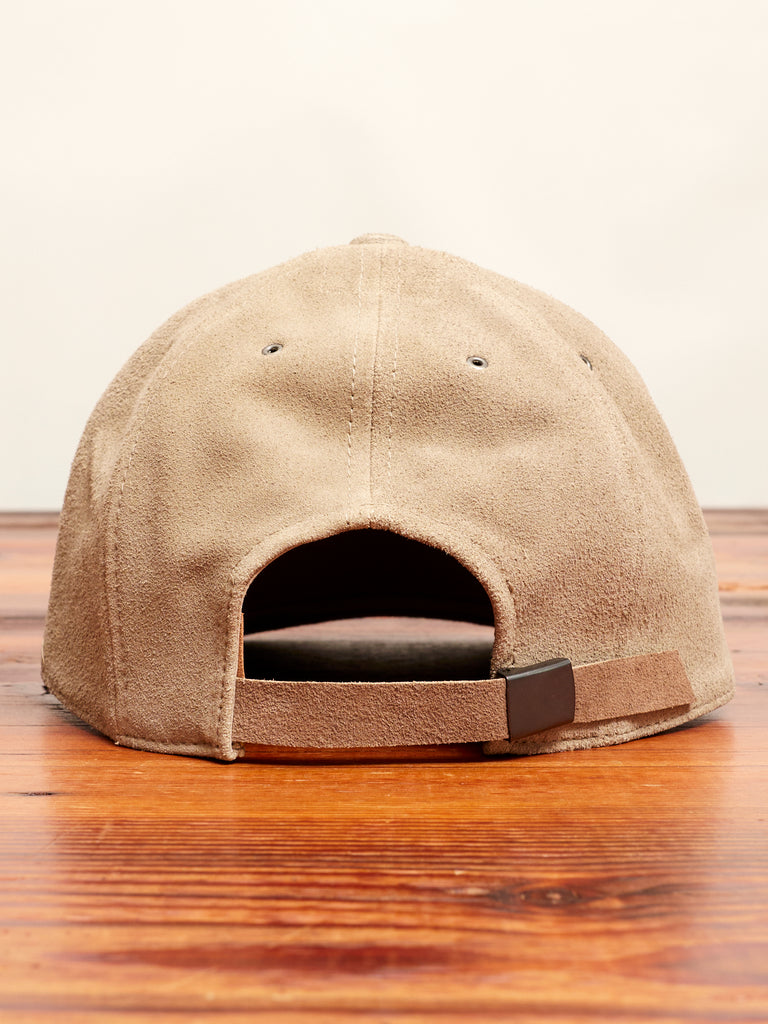 Suede Cap in Light Beige – Blue Owl Workshop