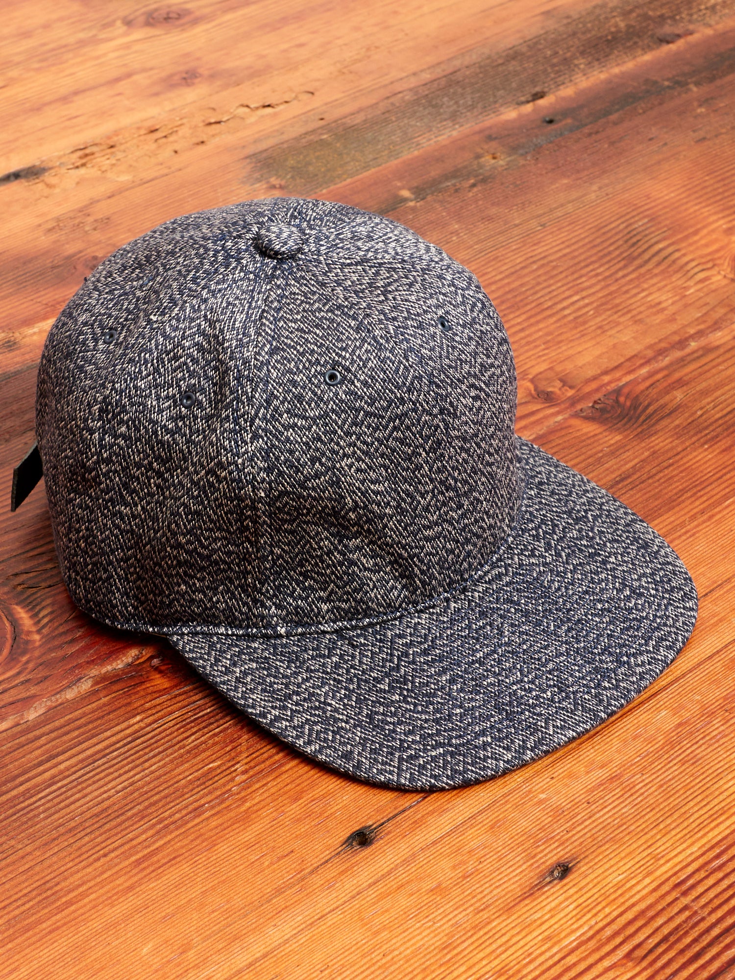 Linen Dyed Cap in Navy – Blue Owl Workshop