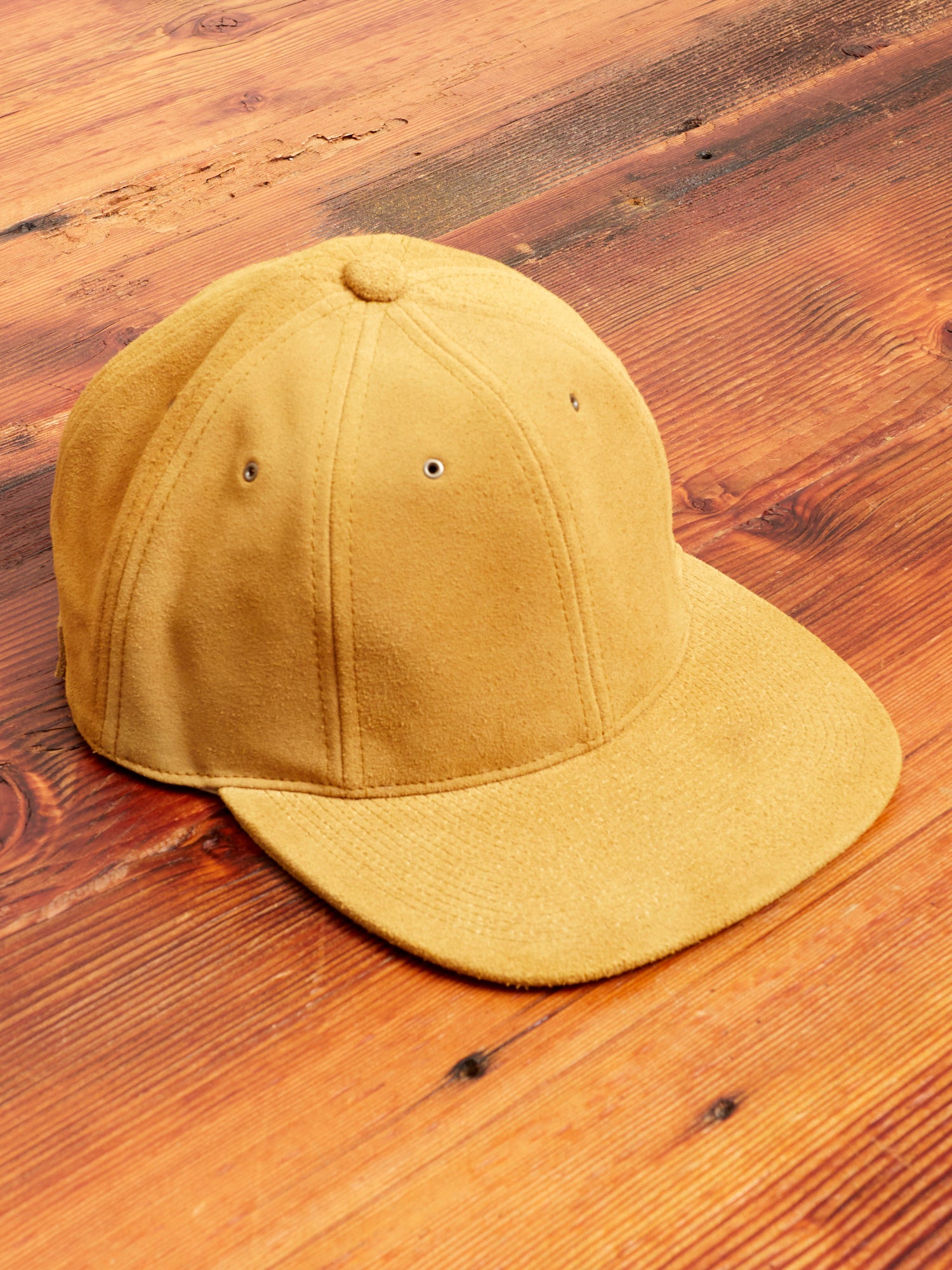Suede Cap in Camel – Blue Owl Workshop