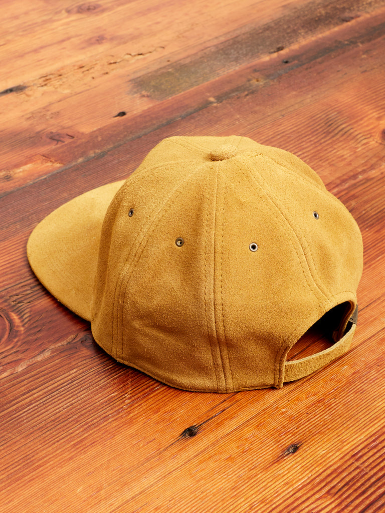 Suede Cap in Camel – Blue Owl Workshop