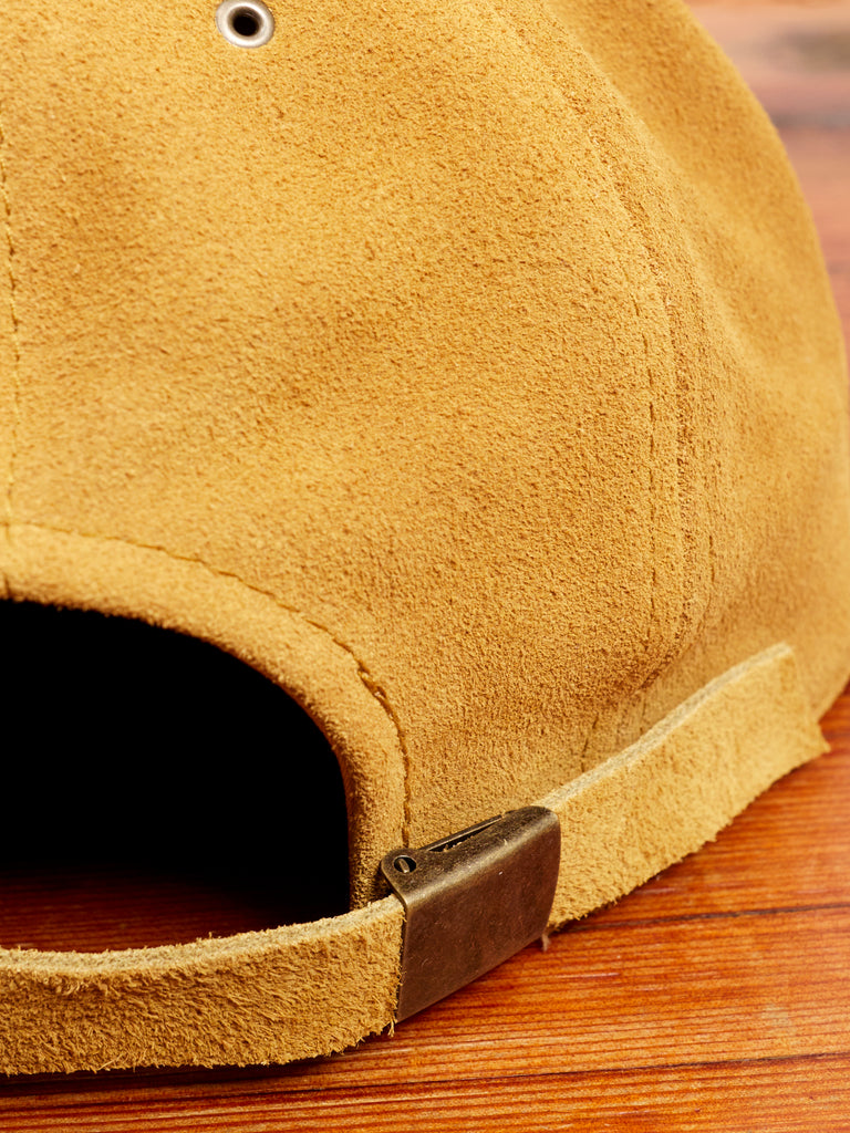 Suede Cap in Camel – Blue Owl Workshop