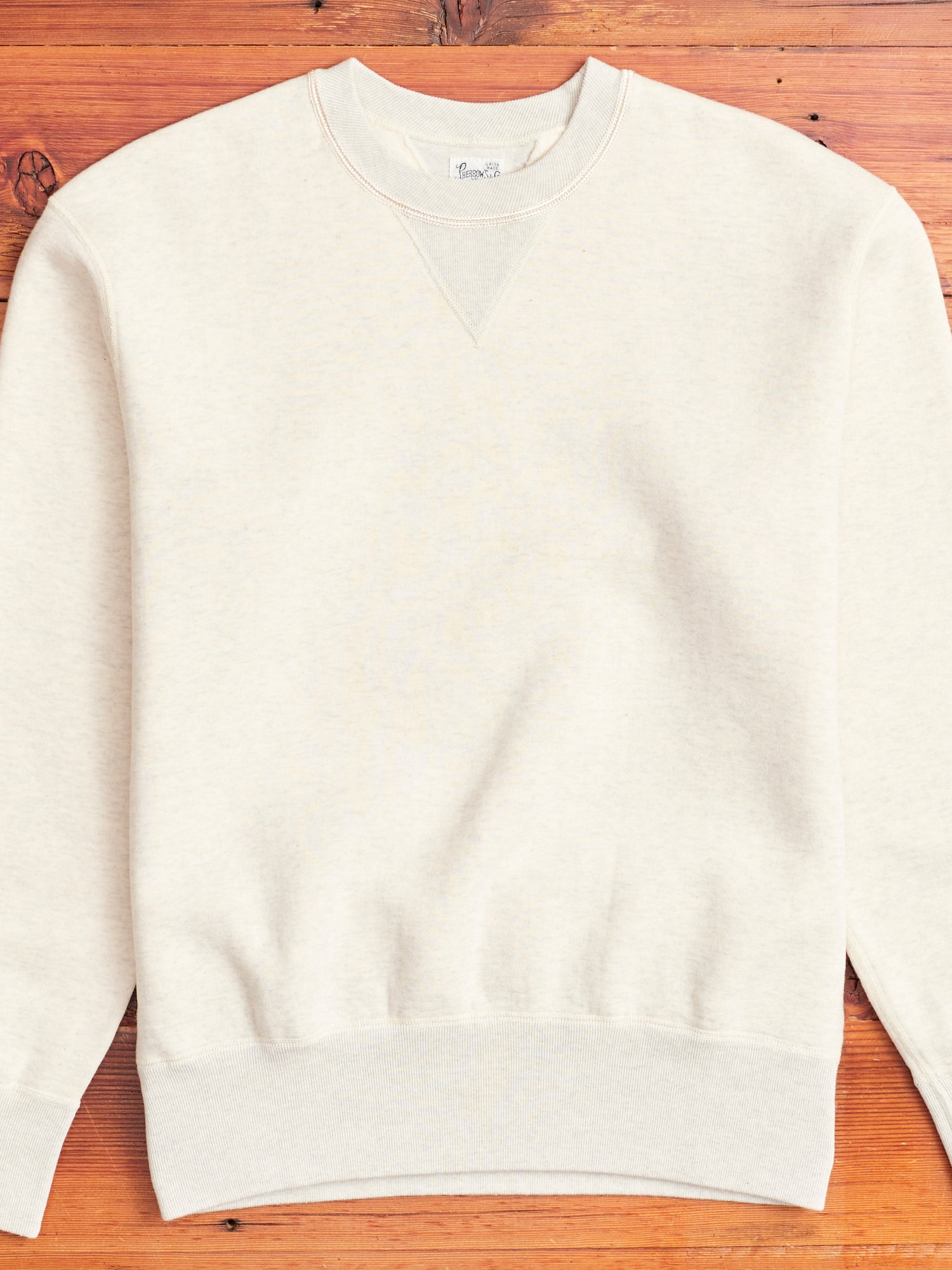 Loopwheel Crewneck Sweatshirt in Oatmeal – Blue Owl Workshop