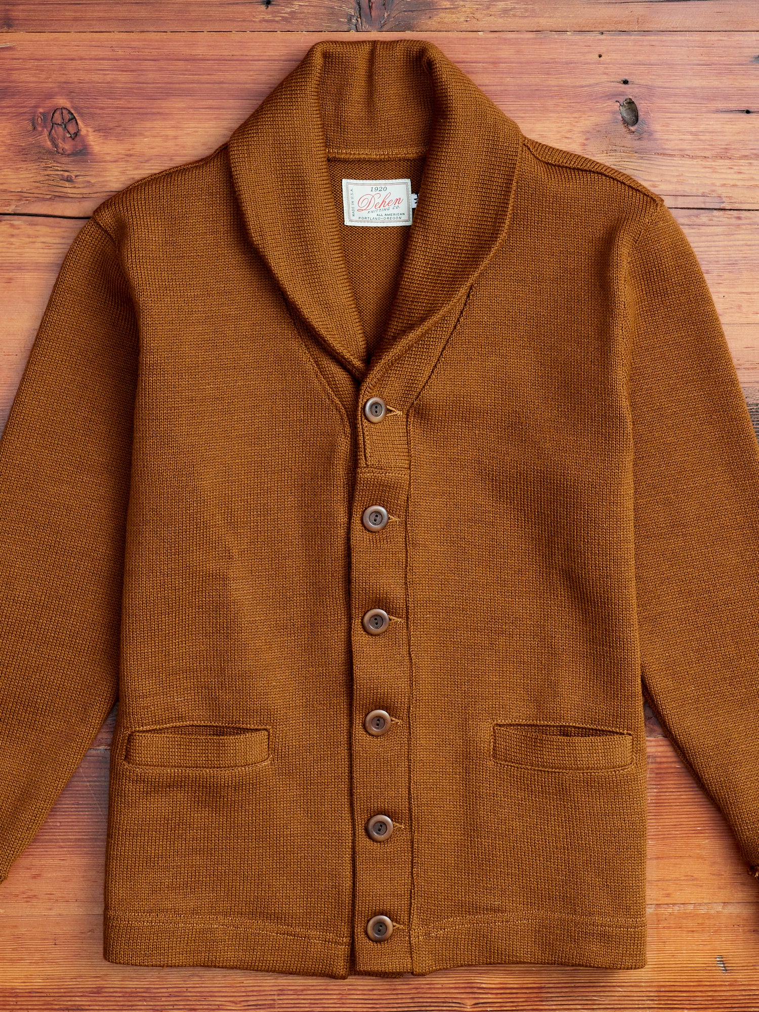 Shawl Sweater Coat in Whiskey – Blue Owl Workshop