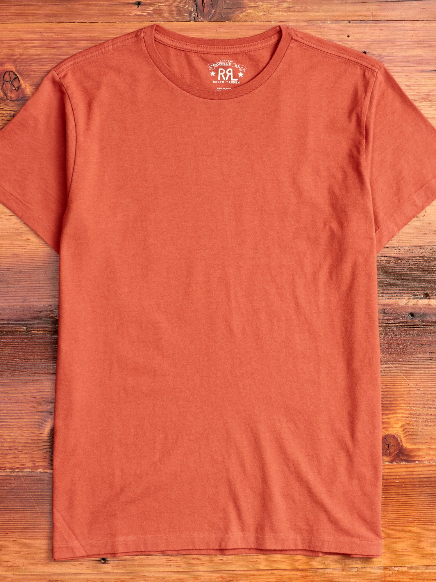Vintage Knit T-Shirt in Rust – Blue Owl Workshop
