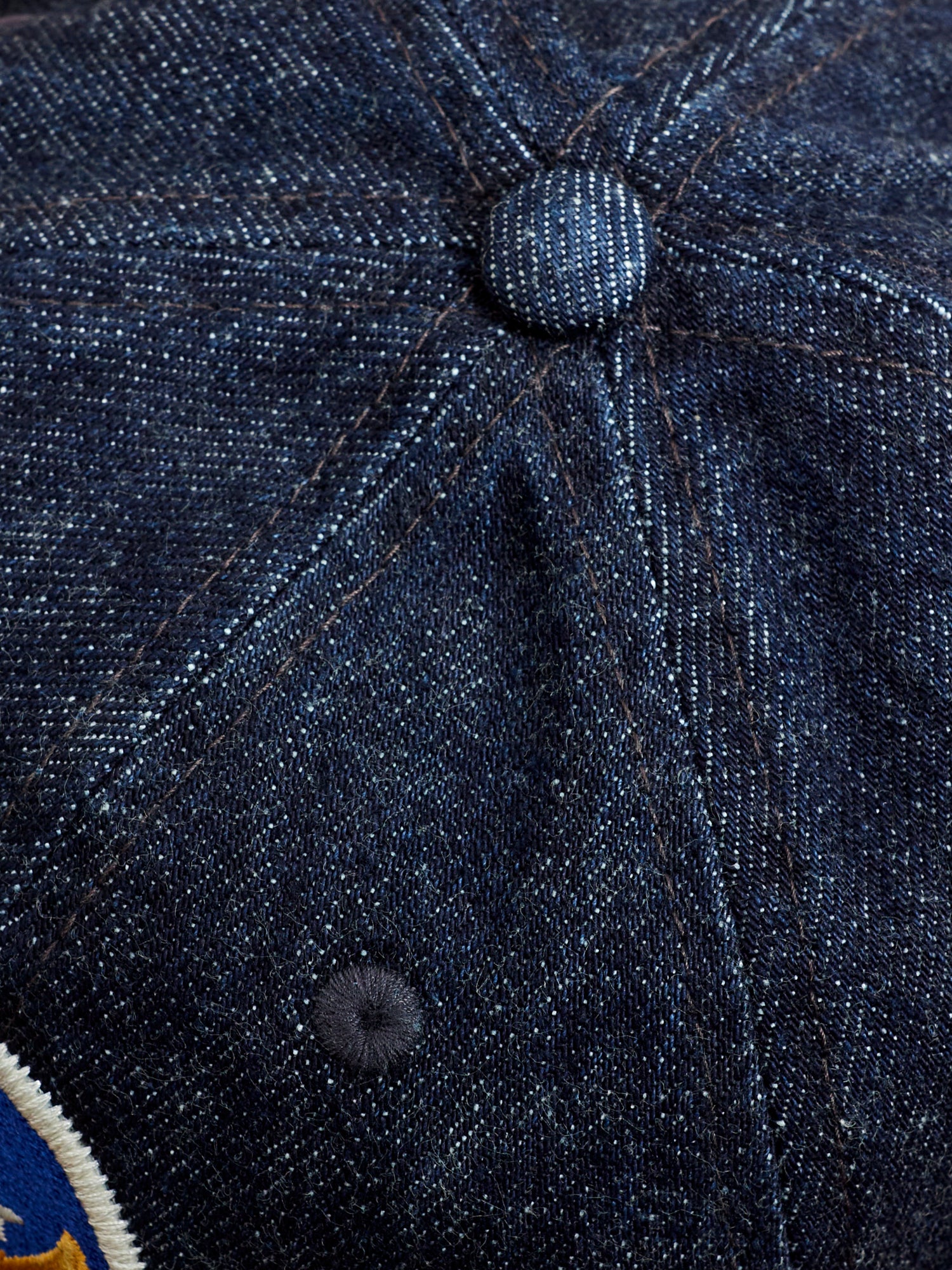 Denim Baseball Cap in Indigo – Blue Owl Workshop