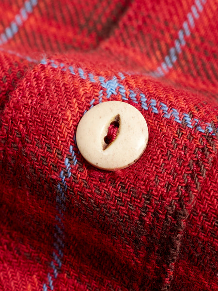 Wells Work Shirt in Rust Plaid – Blue Owl Workshop