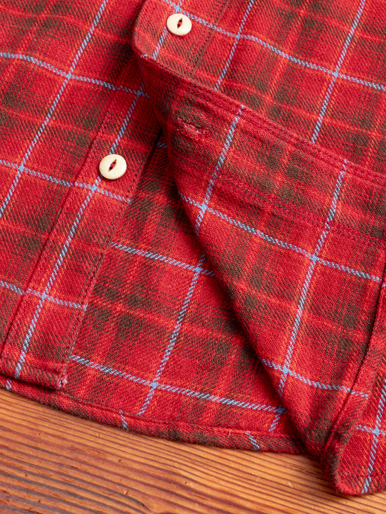 Wells Work Shirt in Rust Plaid – Blue Owl Workshop