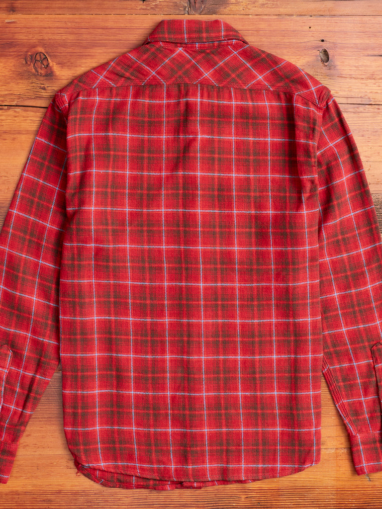 Wells Work Shirt in Rust Plaid – Blue Owl Workshop