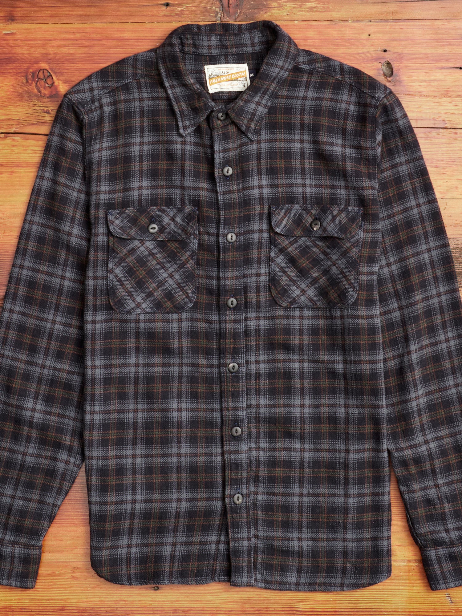 Jepson Work Shirt in Black Plaid – Blue Owl Workshop