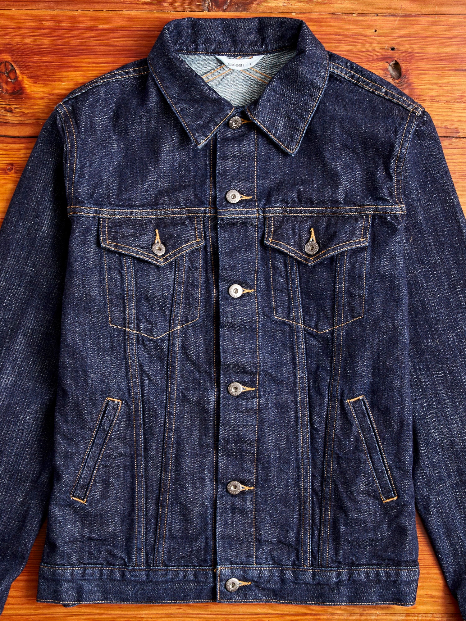 bf1x "Burkina Faso" Selvedge Type-3 Denim Jacket in Indigo – Blue Owl ...